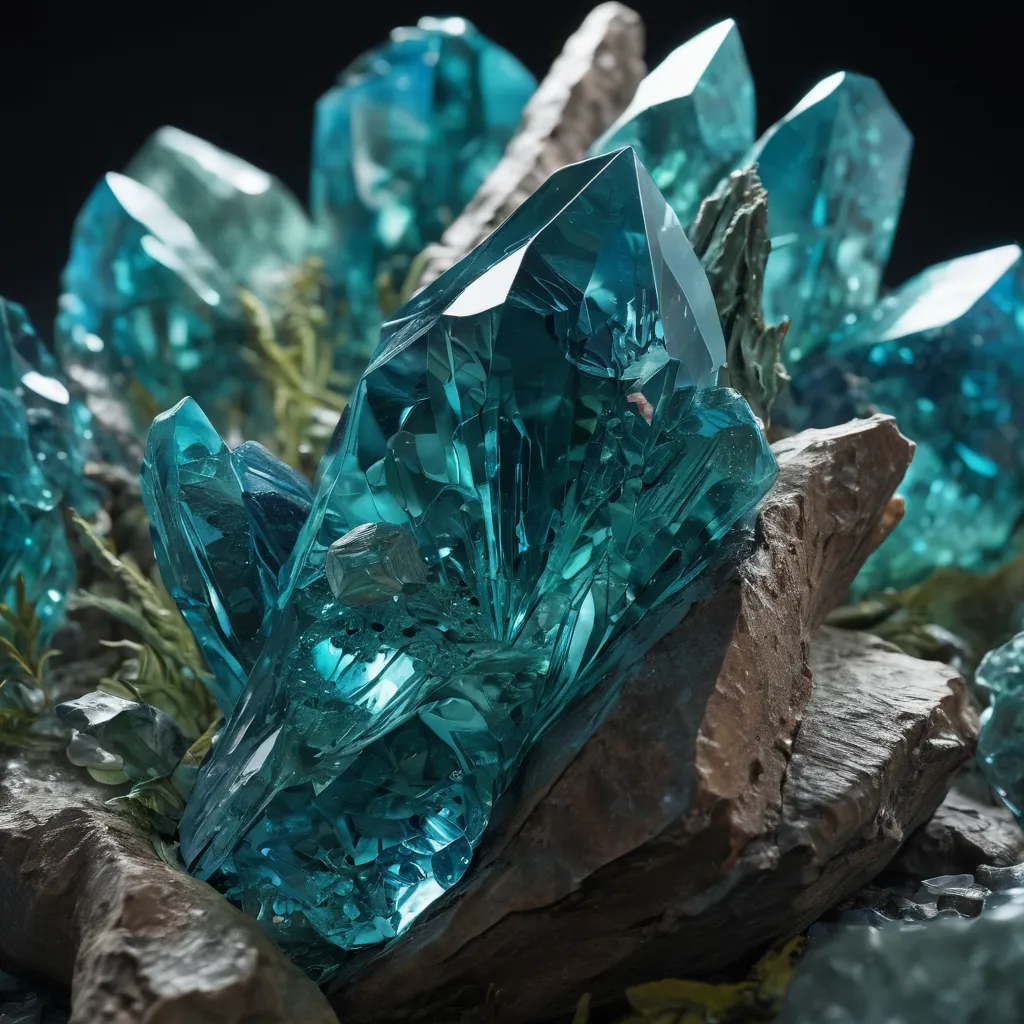 Explore Blue Green Crystals: Identification & Significance