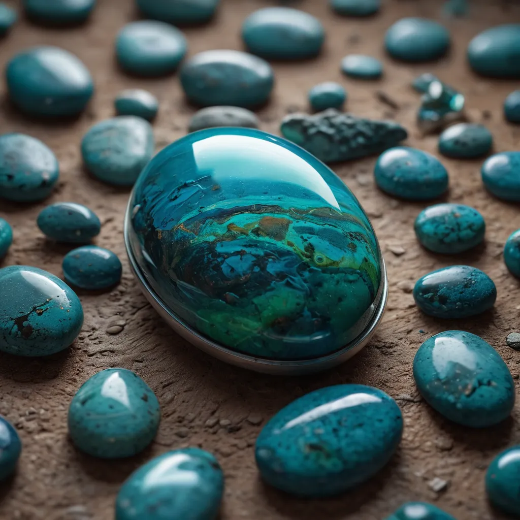 The Allure and Craft of Chrysocolla Cabochons