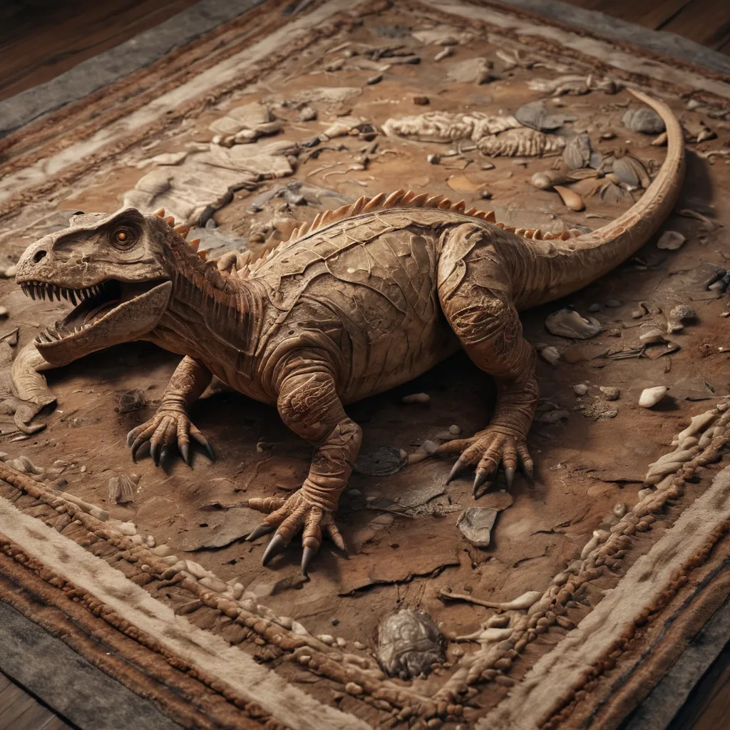Exploring the Unique World of Dinosaur Fossil Rugs