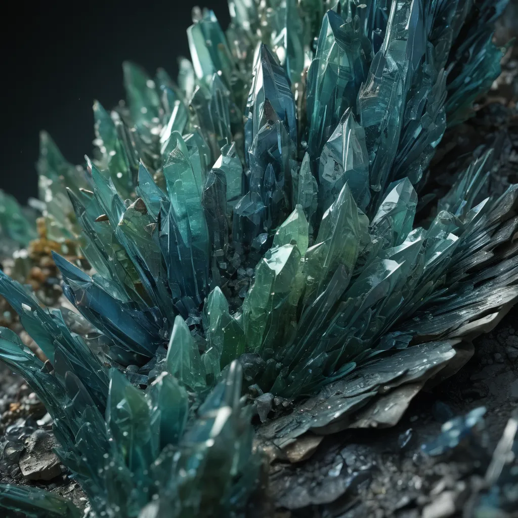 Exploring the Allure of Blue Green Crystals