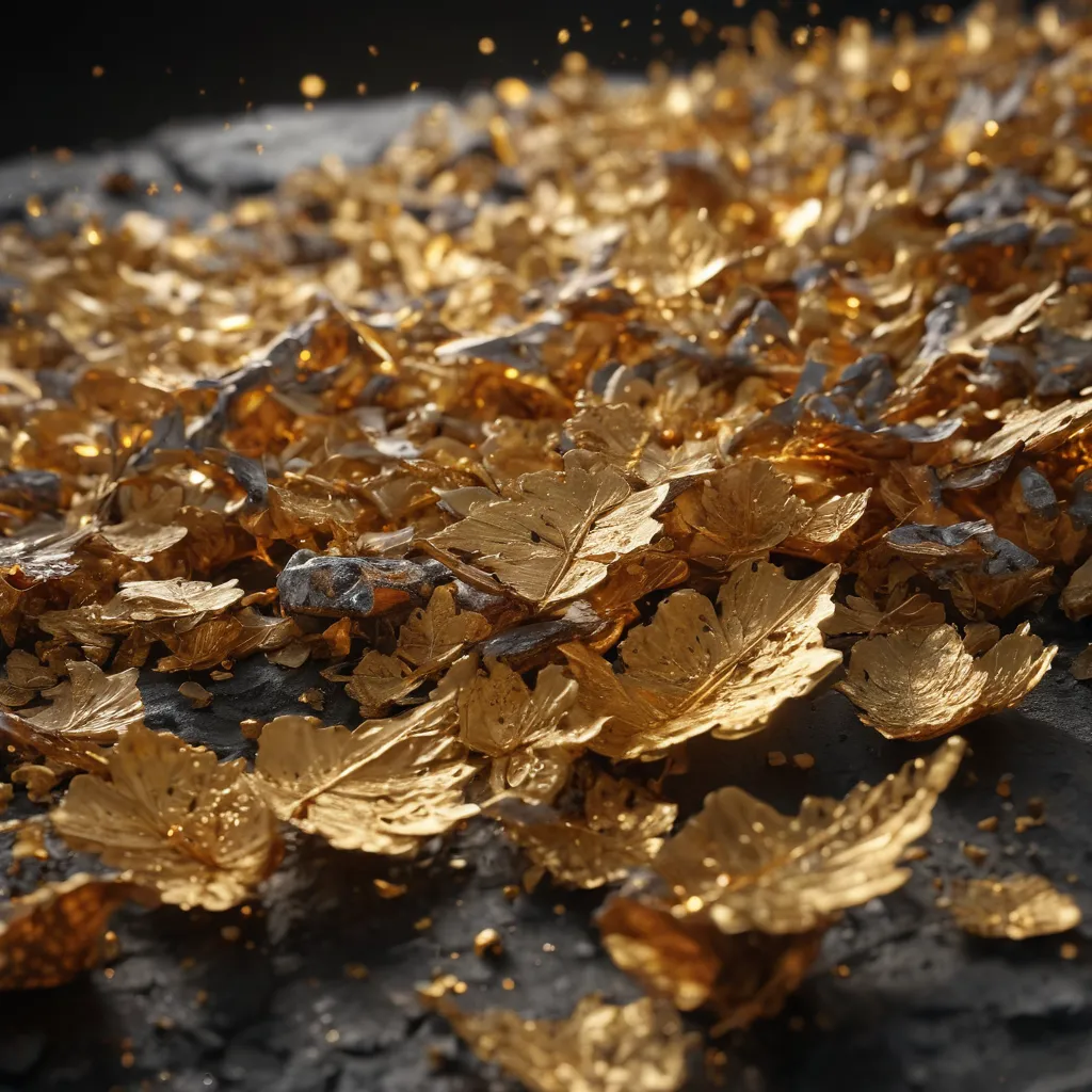The Charm and Uses of Real Gold Flakes