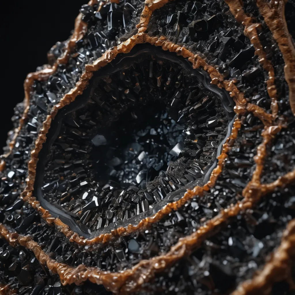 Exploring the Black Calcite Geode: An In-Depth Examination