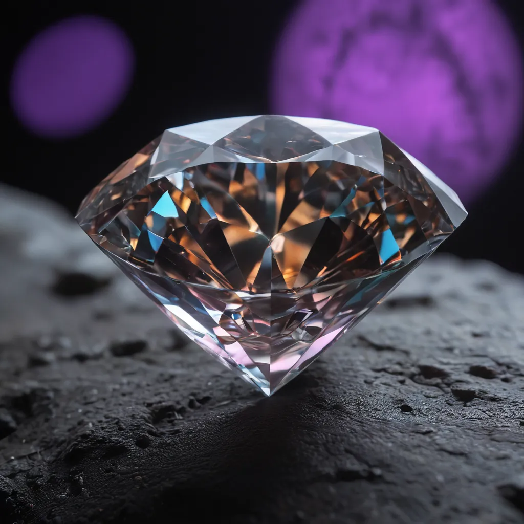 Understanding Diamond Fluorescence Under Blacklight