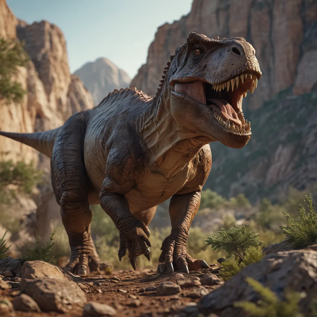 Exploring the Brown Tyrannosaurus Rex: Traits and Impact