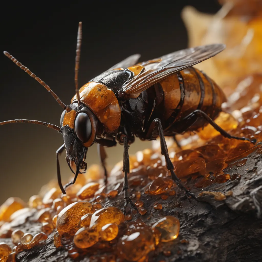 Exploring the Intricacies of Real Amber Fossils